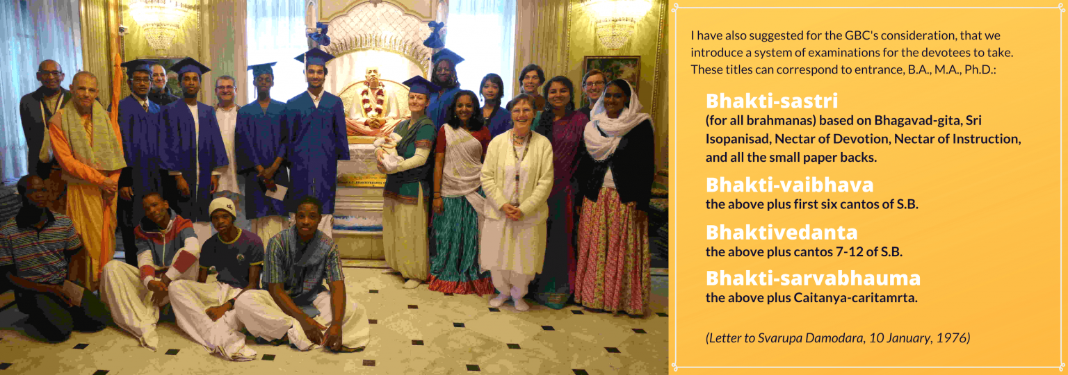 Board of Examinations – ISKCON Ministry of Education